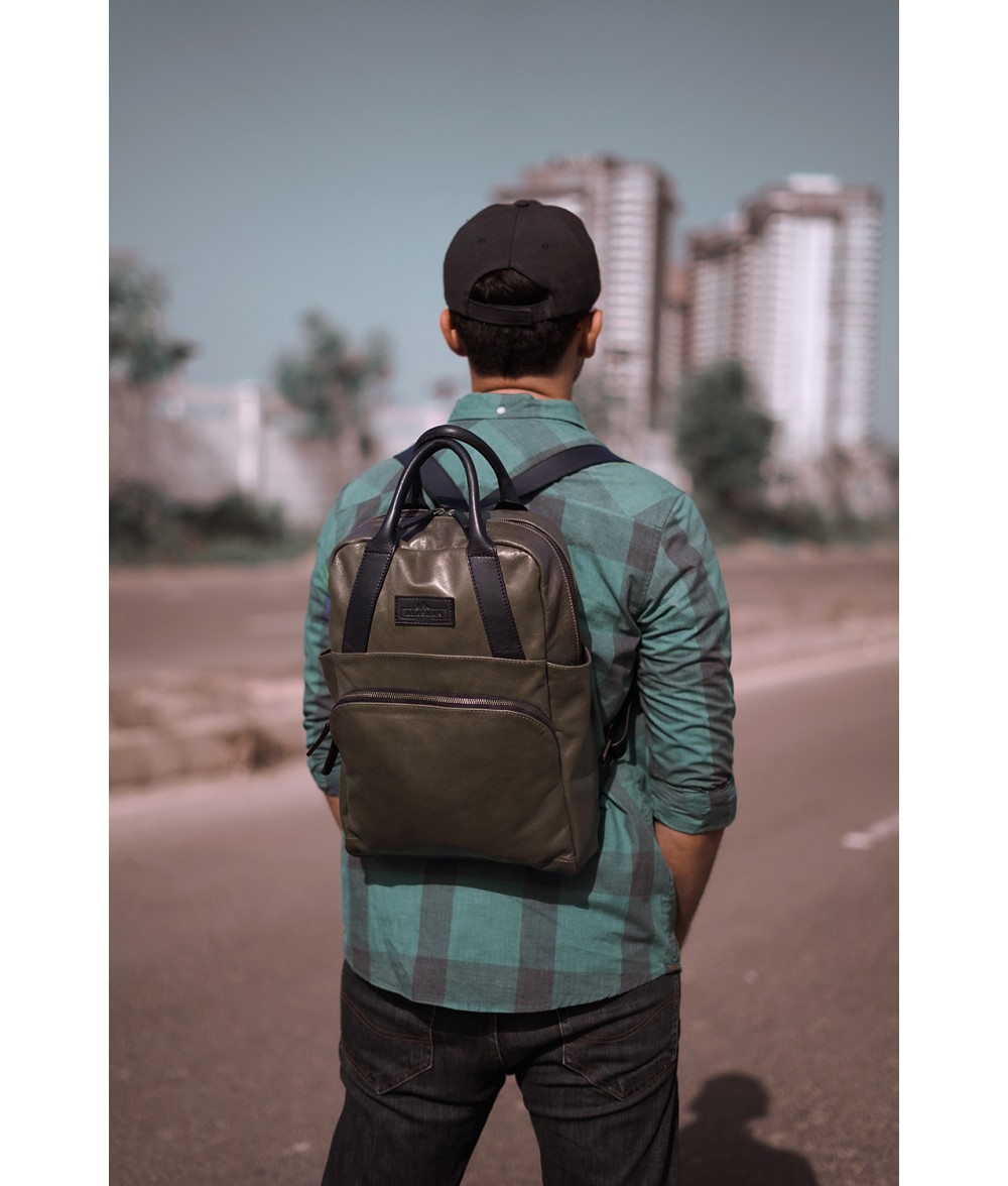 Mint Mini Leather Backpack | Alaskan Leather Company